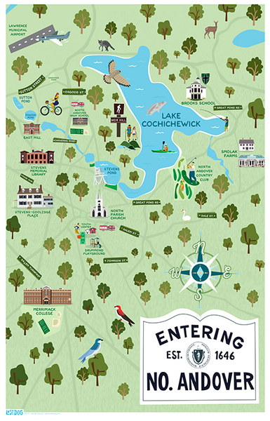 north andover zip code