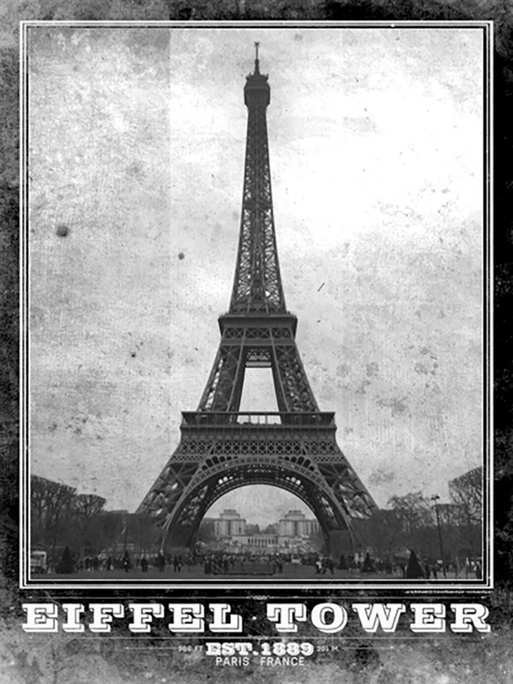 eiffel tower old