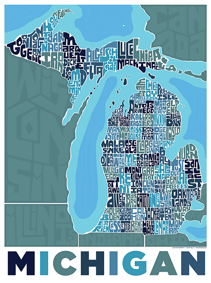 Mapa De Zonas De Rusticidad De Michigan